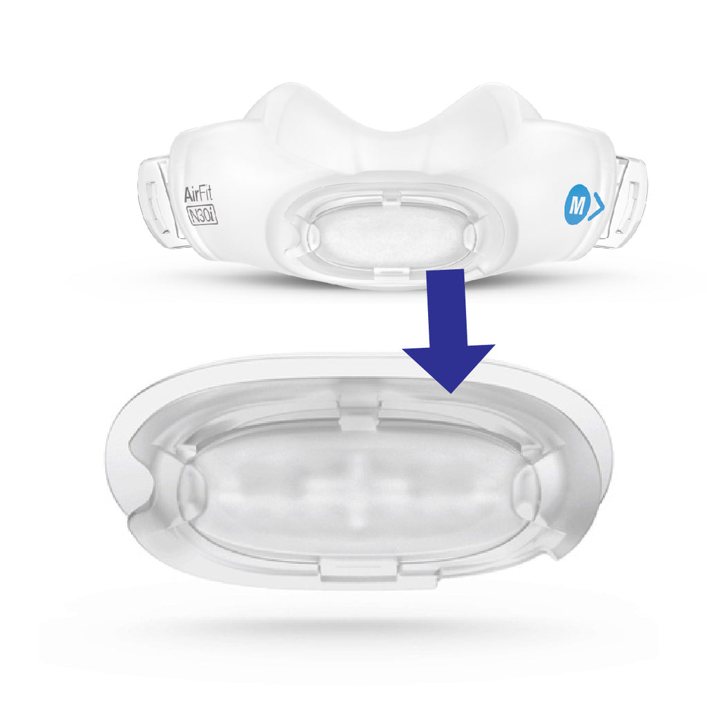Resmed AirFit N30i Quiet Vent Nasal CPAP Mask | SG Medical Singapore ...